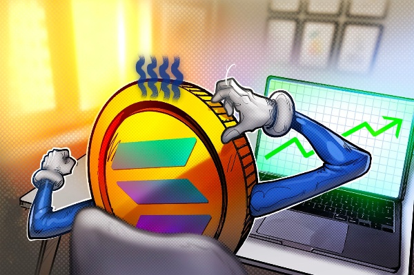 Hoạt động mạng lưới Solana tăng đột biến và biểu đồ “megaphone” đặt mục ...